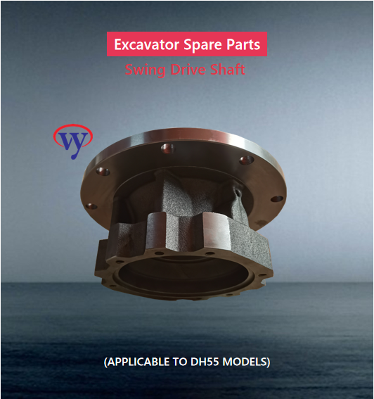 DH55 DH60-7 Final Drive Daewoo Excavator Parts Swing Shaft Housing SY75